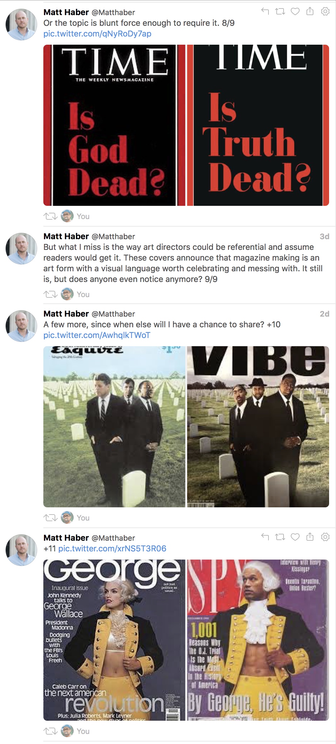 Great Magazine Covers - Living in a Media WorldLiving in a Media World